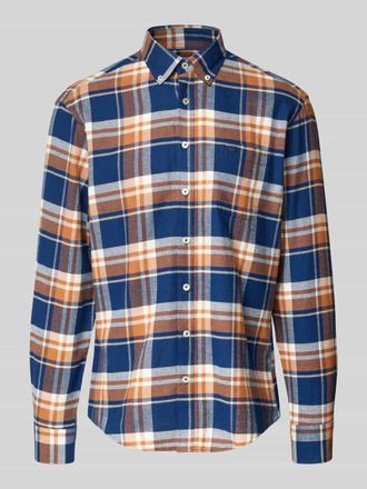 Fynch-Hatton Freizeithemd mit Knopfleiste