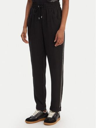 Liu Jo Stoffhose TA6290 TS923 Schwarz Regular Fit