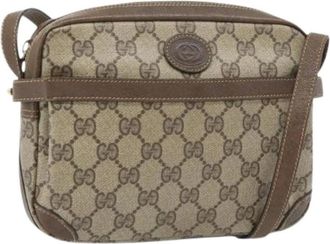 Gucci Sac bandouli&egrave;re vintage doccasion - Femme - Pre-owned - Beige - Taille: ONE Size