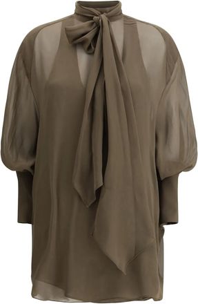 SA SU PHI robe Andrea - Vert