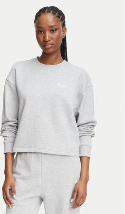 HUGO BOSS Sweatshirt Damaswee_B 50571605 Hellgrau Loose Fit