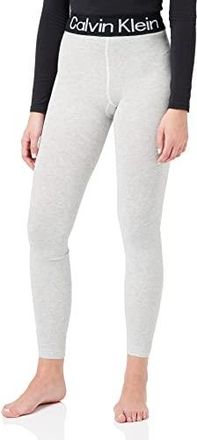 Calvin Klein Legging avec logo pour femme, Gris clair chin&eacute;, S