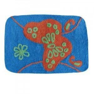 MSV 140504 Teppich Baumwolle Schmetterling 60 x 40 x 0,1 cm