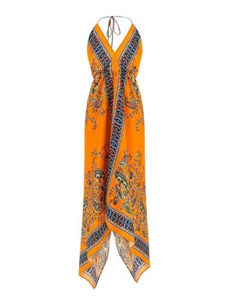 Etro Robe Au Genou - Orange