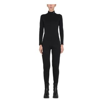 Raf Simons Femme, Combinaisons et Ensembles, Noir, Taille: 38 FR Combinaison en jersey