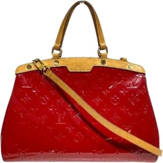 Louis Vuitton Pre-owned Vintage Patent Leather Shoulder Bag - Femme - Pre-owned - Rouge - Taille: ONE Size