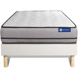 Actisom Actiflex night matratze 80x200cm + Bettgestell mit lattenrost, H&auml;rtegrad 5, Taschenfederkern, H&ouml;he : 20 cm