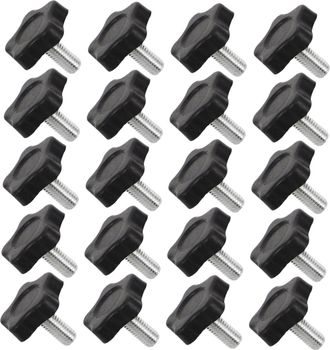 Holibanna 20 St&uuml;ck F&uuml;&szlig;e F&uuml;r M&ouml;bel Verstellbar Tischbeine Tischbein Nivellierer Furniture Leveling Feet H&ouml;henverstellbar Verstellschraube M&ouml;belf&uuml;&szlig;e Nivellieren S