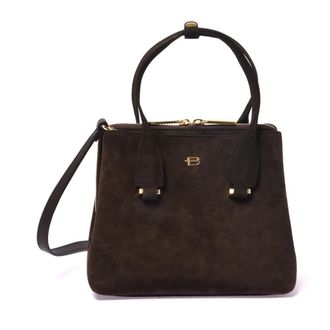 Baldinini Wildleder Handtasche - - Bags - Damen - Braun - ONE SIZE