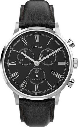 Timex Uhr Waterbury Chronograph TW2U88300 Schwarz