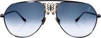 Anna-Karin Karlsson Femme, Accessoires, Noir, Taille: 62 MM Lunettes de soleil Miss Rosell 2.0