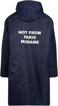 Dr&ocirc;le de Monsieur Parka logo poitrine et dos