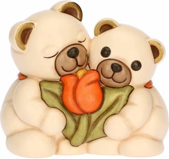 Thun Paar Teddy aus Keramik Fr&uuml;hling zum Leben