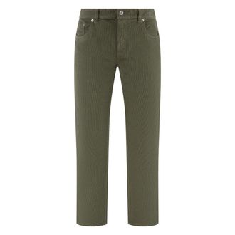 Department Five Olivgr&uuml;ne Cordhose Casual - - Trousers - Herren - Gr&uuml;n - W31