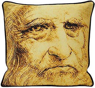 Riva Paoletti Leonardo SELF Portrait CC 45X45, Polyester, Mehrfarben, 45x45cm