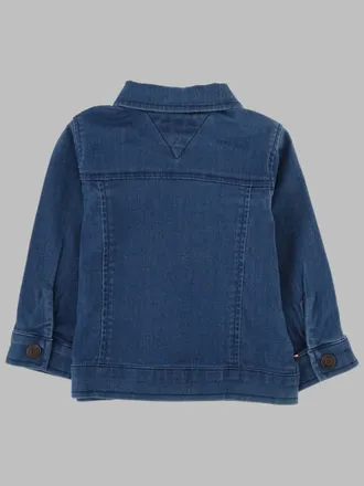 Tommy Hilfiger Denim Cotton Jacket - Blue