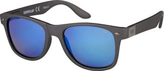 CAT Caterpillar Blinding Polarized Sunglasses Square, Rubberized Matte Gray, 54 mm