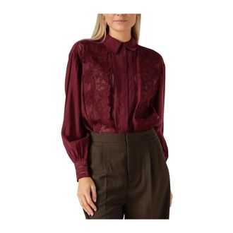 Copenhagen Muse Damen, Blusen & Hemden, Rot, LGr&ouml;&szlig;e