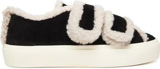 INUIKII Sneakers Shearling Low Velcro 1001.001.0231 Schwarz