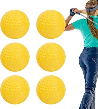Generico Golfb&auml;lle aus PU-, kleine &Uuml;bungsb&auml;lle aus PU-, 4 cm, hohe Rebound-Ball, weich, gl&auml;nzend, wiederverwendbar, multifunktionale Golfb&auml;lle f&uuml;r Kinder
