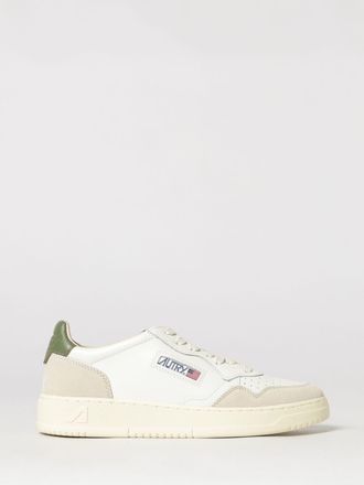 Autry Medalist Low Top Sneakers aus zweifarbigem Leder und Wildleder