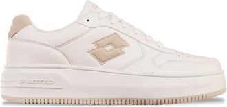 Lotto Femme Paliot PF Women Basket, Blanc/Beige, 41 EU