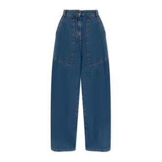 Etro Wide Leg Jeans - - Jeans - Damen - Blau - W28