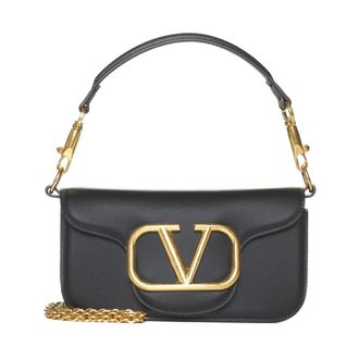 Valentino Garavani Femme, Sacs, Noir, Taille: ONE Size Loc&ograve; Small Shoulder Bag