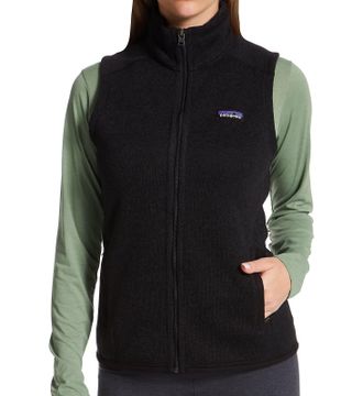 Patagonia Damen Ws Better Sweater Vest Performance-Fleece, Birch White, XL