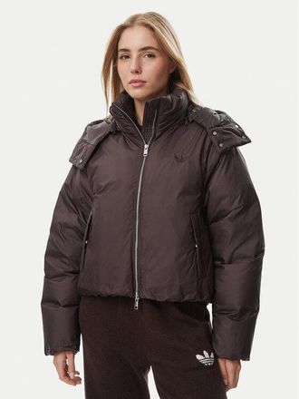 adidas Winterjacke Essentials KR9566 Dunkelbraun Loose Fit