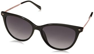 Fossil Damen Fos 3083/S Sonnenbrille, Mehrfarbig (Black), 54