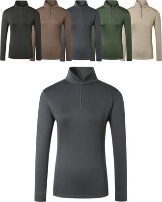Covalliero Damen Funktionsshirt Active | Sport Longsleeve mit Stehkragen | Langarm Sportshirt zum Reiten | atmungsaktives & leichtes Reitshirt | Reitbekleidung i