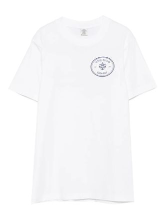 Sporty & Rich t-shirt Eden-Roc à logo - Blanc