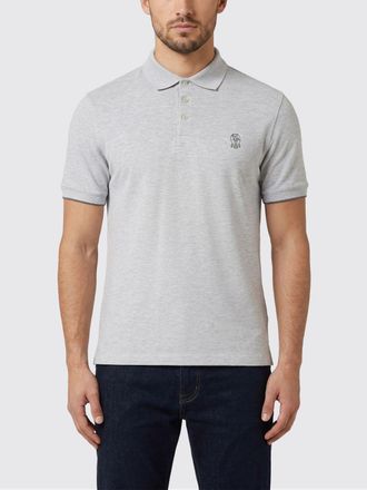 Brunello Cucinelli Polo BRUNELLO CUCINELLI Homme couleur Perle