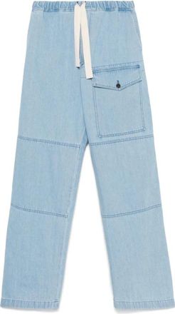 Dries Van Noten Homme, Jeans, Bleu, Taille: L Jean Droit