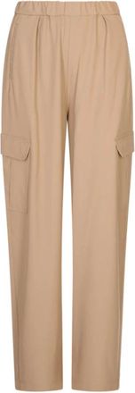 Fabiana Filippi Femme, Pantalons, Beige, Taille: 36 FR Pantalon large