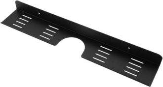 BESPORTBLE Wc Armatur Wandregal 50cm aus Aluminiumlegierung Schwarz Wandaufbewahrung Badezimmer Ablage ohne Bohren H&auml;ngeregal mit Ablaufl&ouml;chern Zur Schnellen Tro