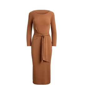 Ralph Lauren Femme, Robes, Brun, Taille: 38 FR Haljina