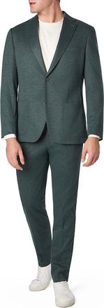 Roy Robson Herren Anzug grün Jersey