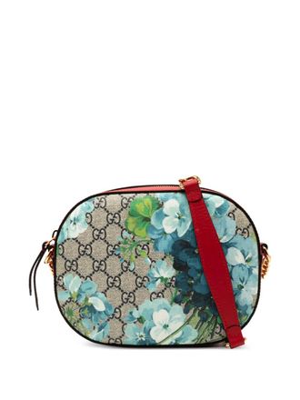 Gucci 2000-2015 GG Supreme Blooms Chain crossbody bag - Marron