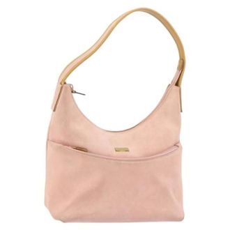 Gucci Sac bandouli&egrave;re en daim Pre-owned - Femme - Pre-owned - Rose - Taille: ONE Size