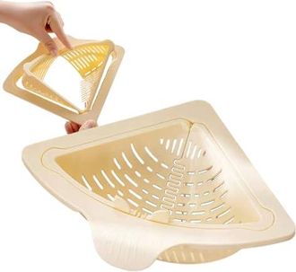 Generic Panier de drainage magn&eacute;tique et filtrant, panier dangle pour &eacute;vier, filtre triangulaire pour &eacute;vier de cuisine, sans perforation, fixation magn&eacute;tique 