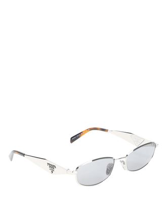 Prada Lunettes De Soleil - Argent