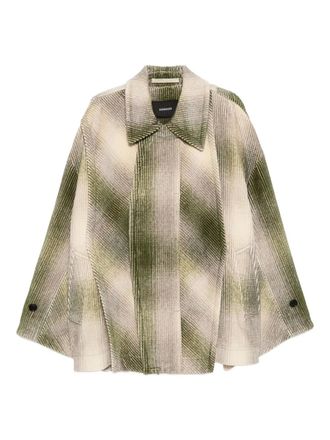 Songzio Workwear-Jacke mit Cut-Out - Gr&uuml;n