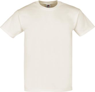 Fruit Of The Loom Iconic 195 Ringspun Premium T | T-Shirt Herren & Damen - 100% Baumwolle, 190-195 g/m&sup2;, hochwertig & weich, ideal f&uuml;r Druck & Alltag | Farbe: Natural, 