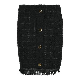 Pinko Pinko, Femme, Jupes, Noir, Taille: 34 FR Pull en Laine Métallique