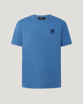 Belstaff T-shirt Belstaff Pour Homme Cotton Jersey Bleu Marine 2xl