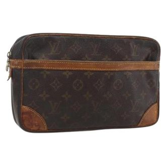 Louis Vuitton Pre-owned Canvas Clutch - - Pre-owned - Damen - Braun - ONE SIZE