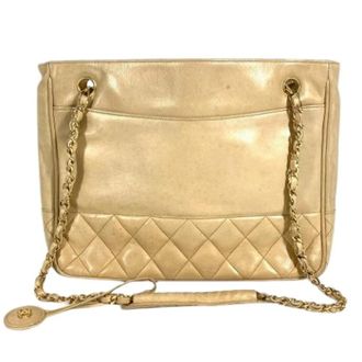 Chanel Pre-owned Vintage Shoulder Tote Bag - - Pre-owned - Damen - Beige - ONE SIZE