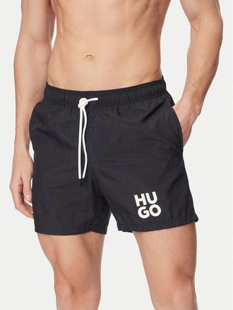 HUGO BOSS Badeshorts Paolo 50545464 Schwarz Regular Fit